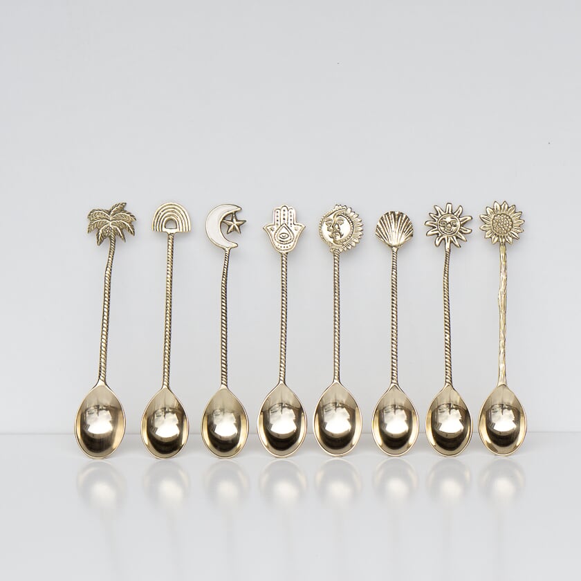 Brass Tablespoons | Decorative Polished Brass Spoons | OUR HOME TO BE ...